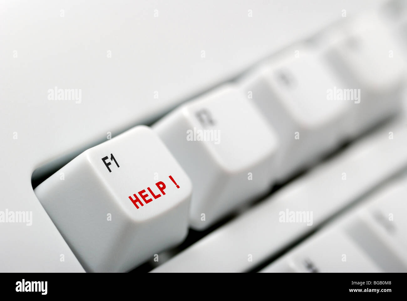 The Keyboard. The Computer Device For Input Of Symbols Stock Photo - Alamy