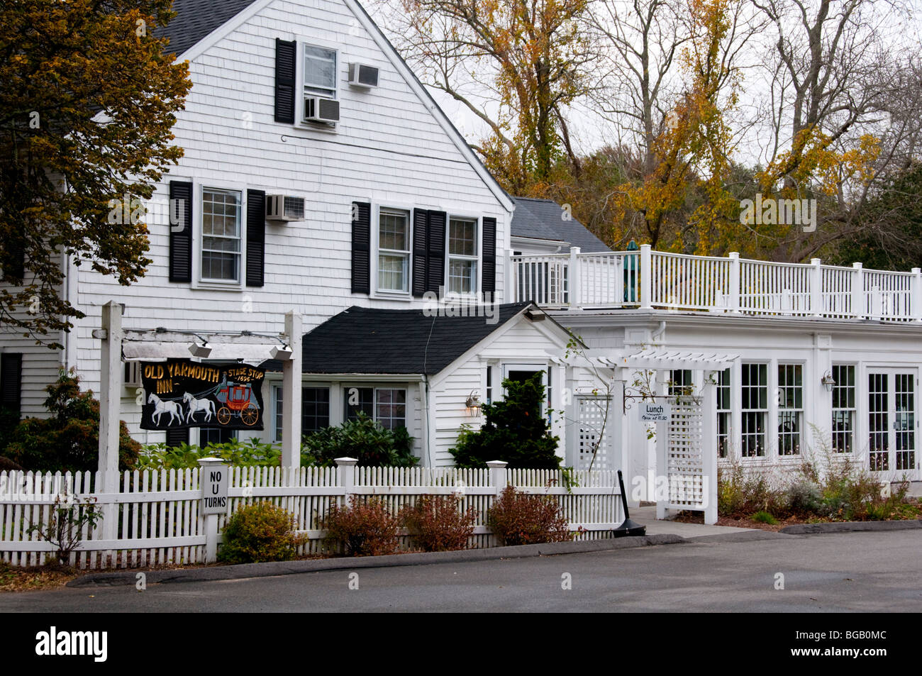 Halloween,Dennis,Cape Cod,Typical,Clapboard architecture,Old Yarrow Inn ...