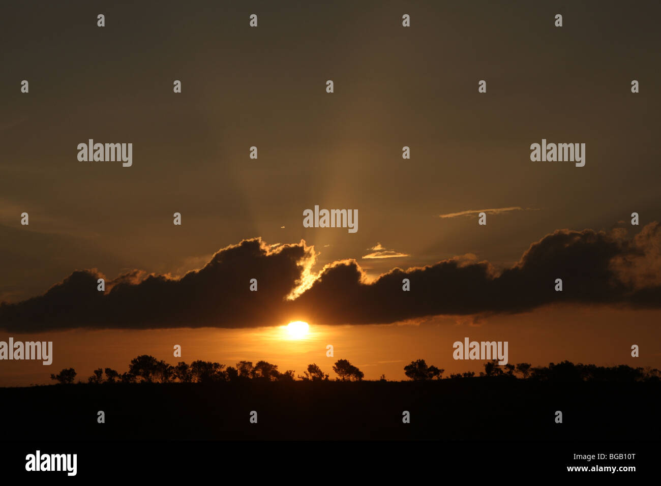 African sunsets hi-res stock photography and images - Alamy