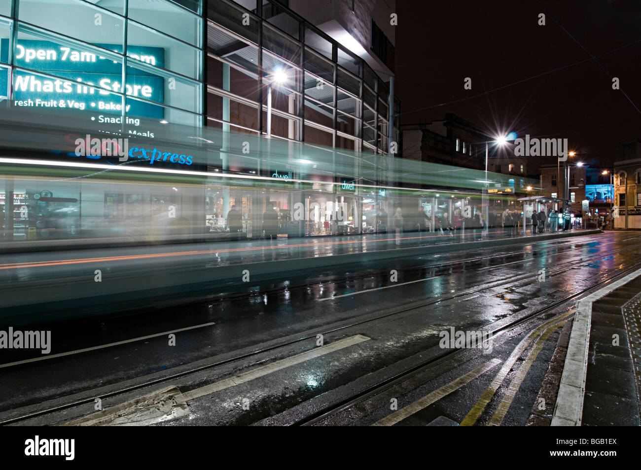 Metropolitan nottingham tram hi-res stock photography and images - Alamy