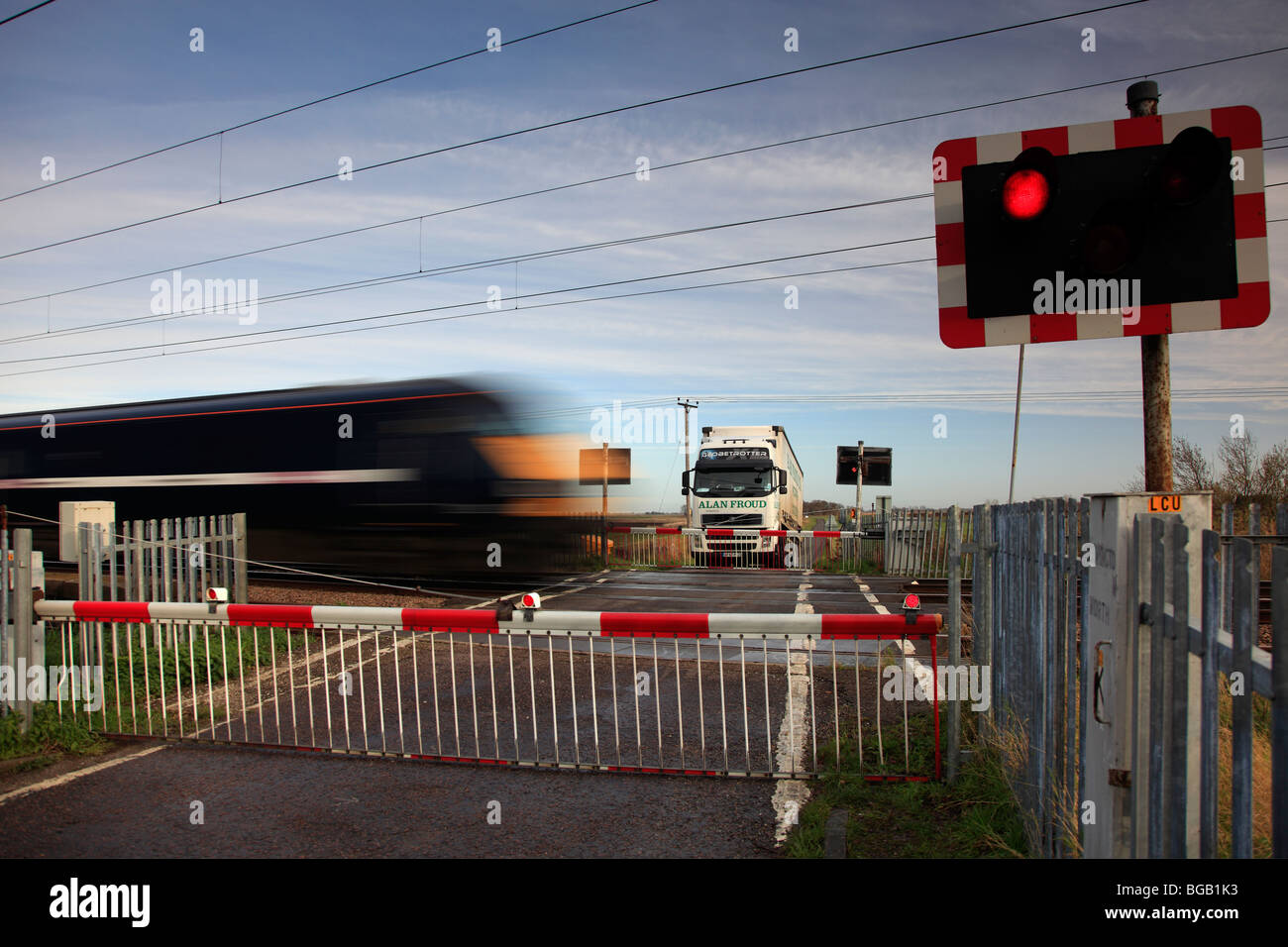 East Coast Trains Operating Company 82 Class Connington unmanned level ...