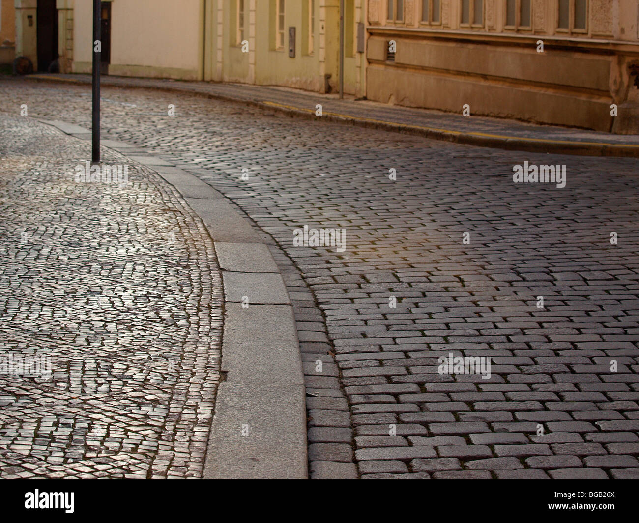 Old cobbled track hi-res stock photography and images - Alamy