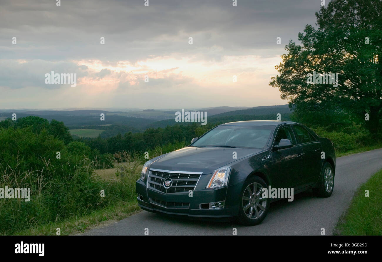 Cadillac CTS saloon Stock Photo - Alamy