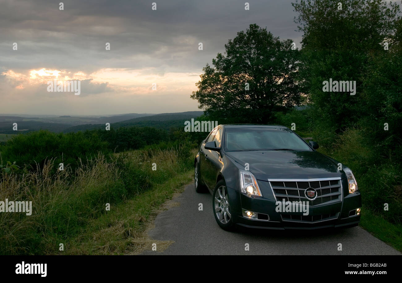Cadillac CTS saloon Stock Photo - Alamy