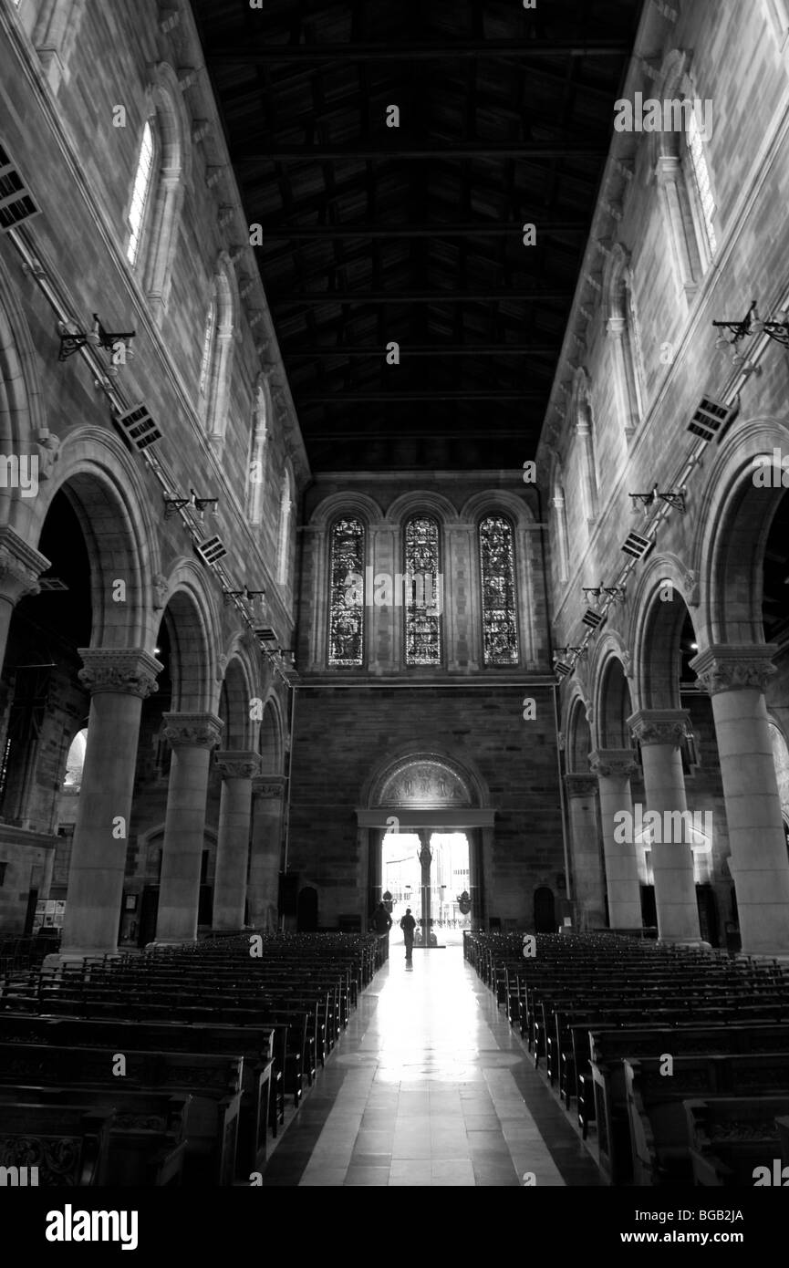 St Anne's Cathedral Belfast Northern Ireland, Inside main hall Stock ...