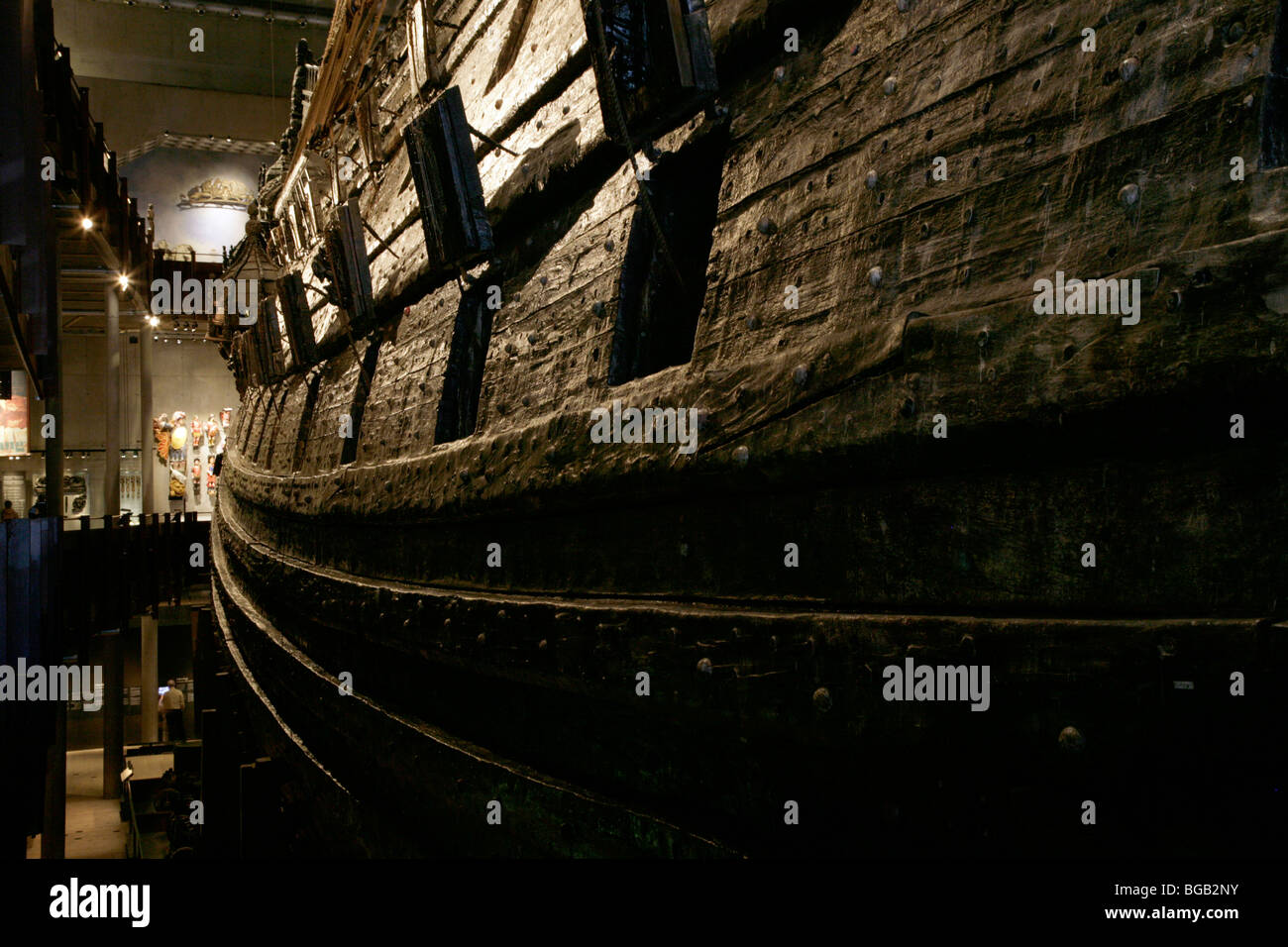 VASA MUSEUM, SHIP MUSEEM, INTERIOR, STOCKHOLM: The Warship Vasa was ...