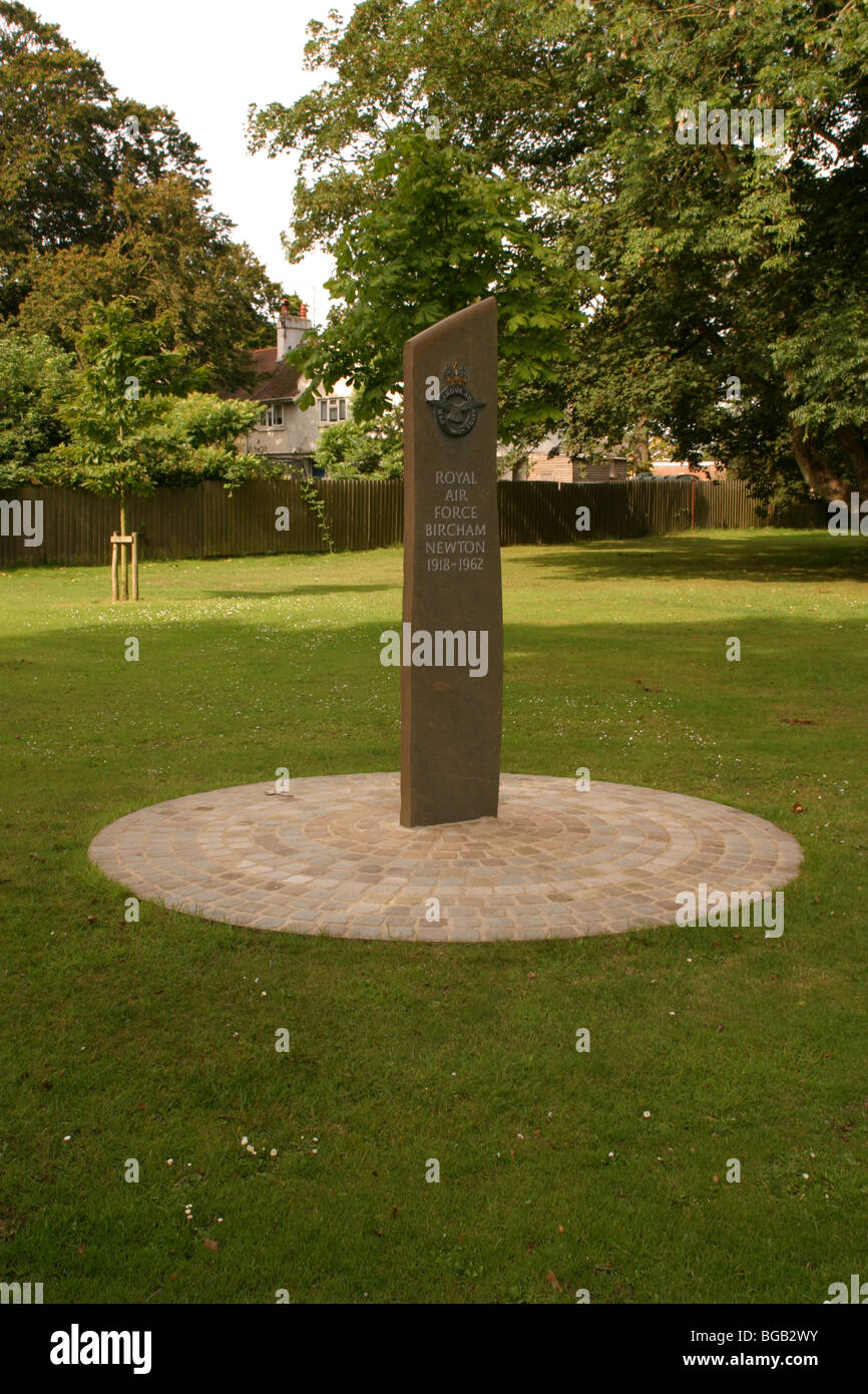 Royal Air Force Memorial Bircham Newton Norfolk UK Stock Photo - Alamy