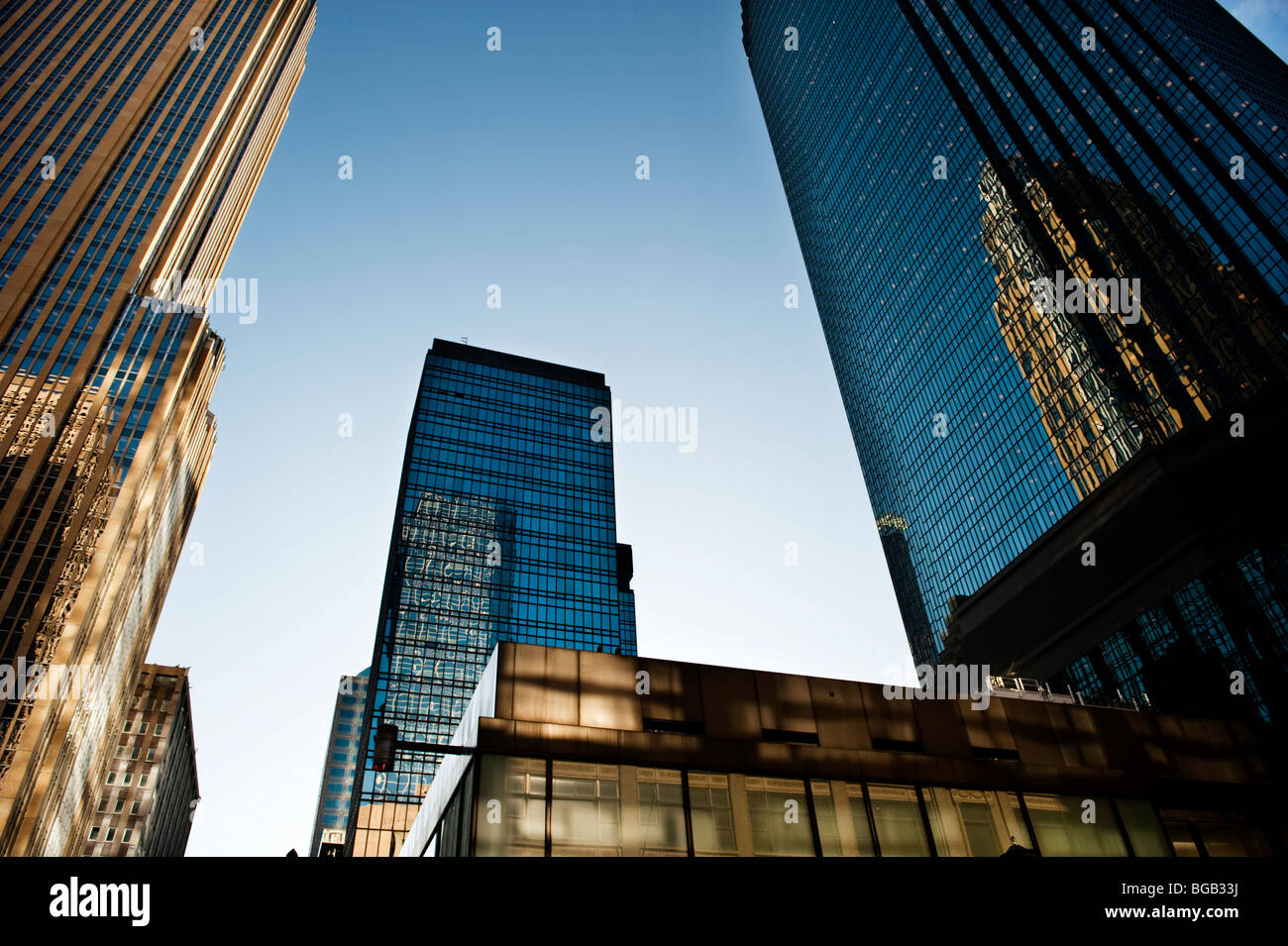Downtown Minneapolis, office buildings Stock Photo - Alamy