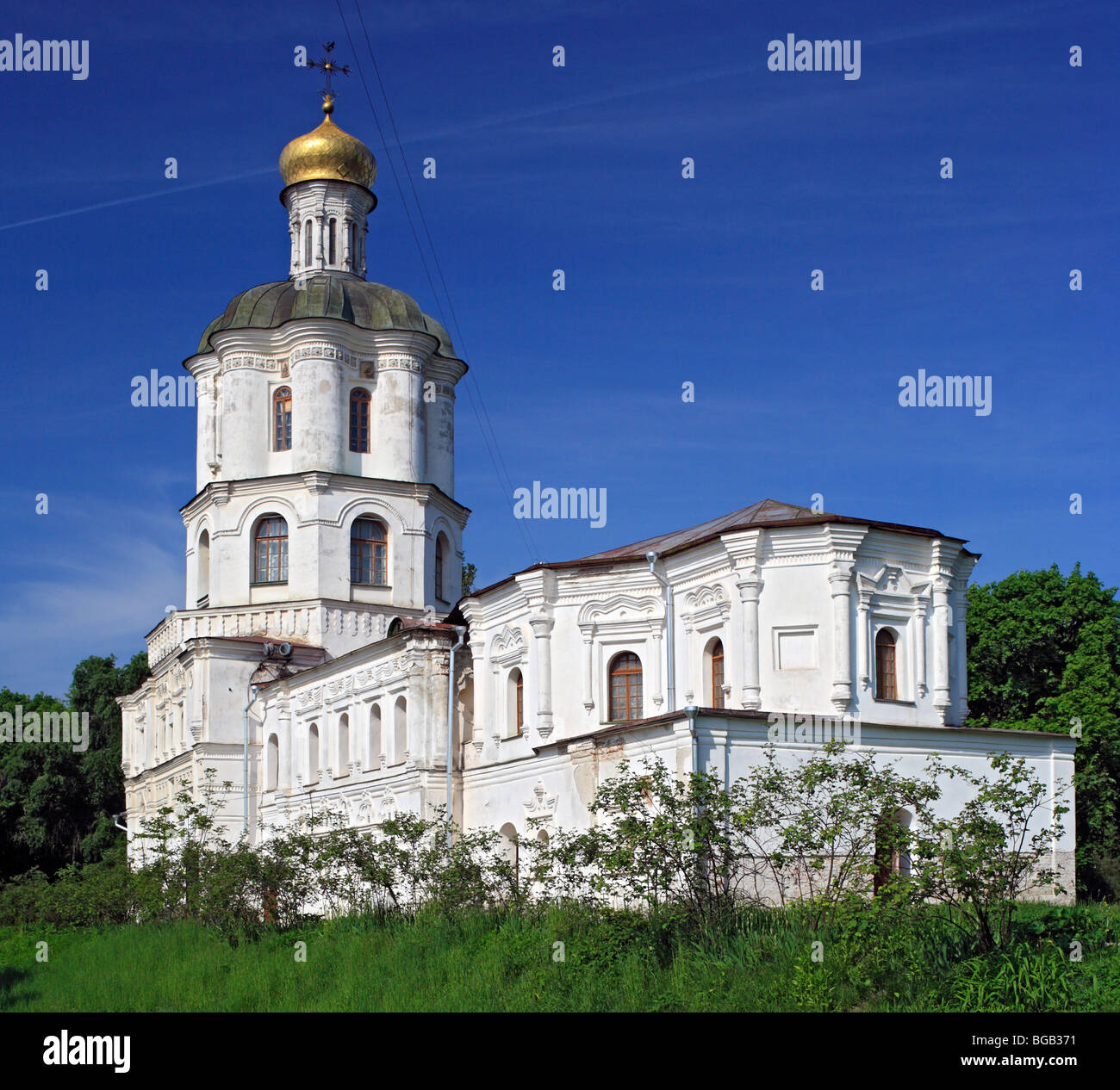 Church (collegium) of St. John (1702), Chernigov, Ukraine Stock Photo ...