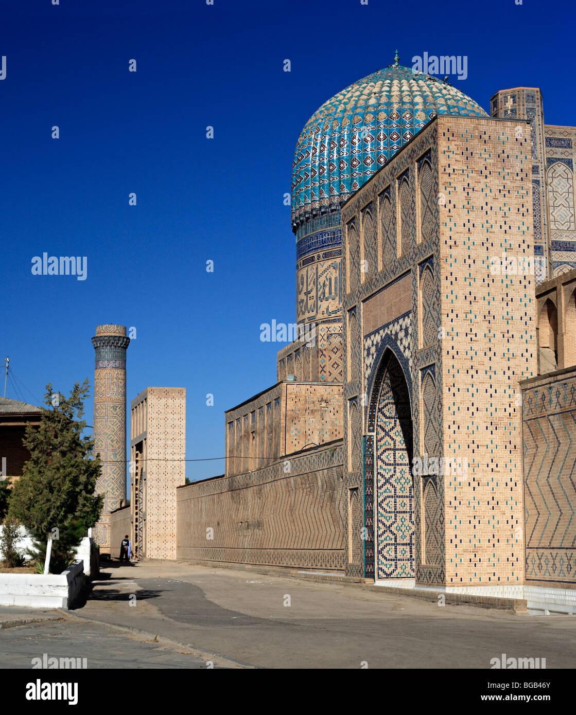 Bibi Khanym Mosque, Samarkand, Uzbekistan Stock Photo - Alamy