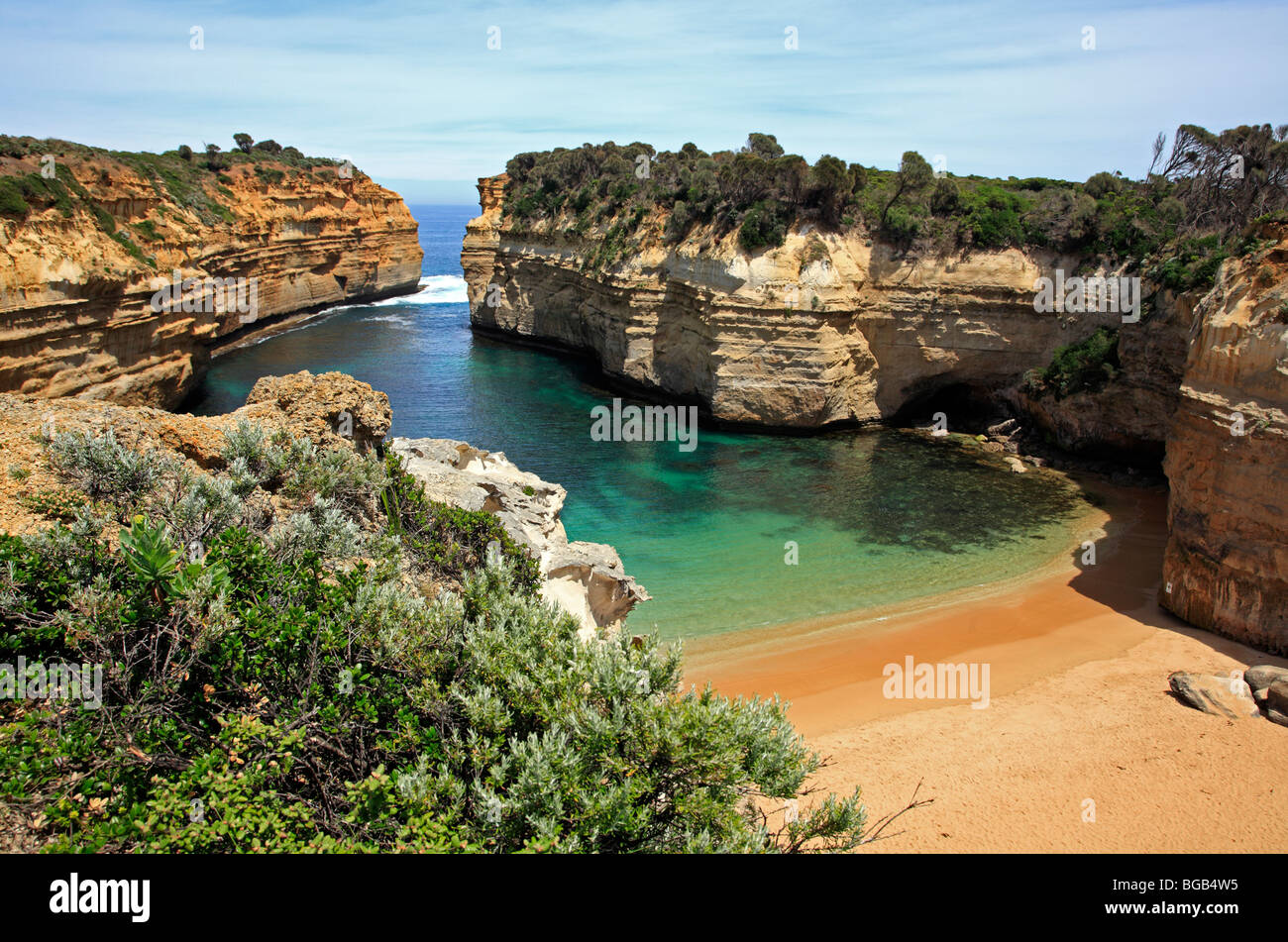 Loch Ard Gorge Great Ocean Road Victoria Australia Stock Photo - Alamy