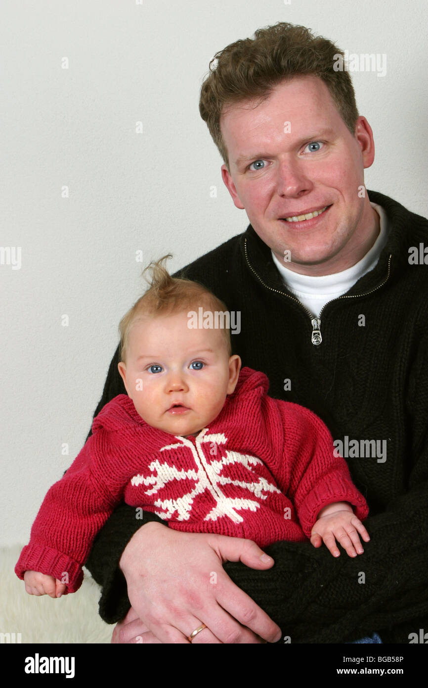 Family human baby Stock Photo - Alamy