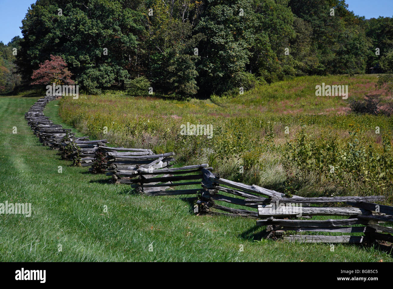 Appalachian Mountains Virginia Va beautiful rural landscape with the ...