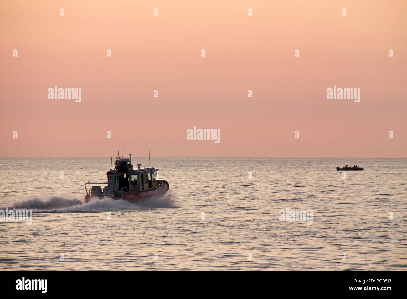 U.S. Coast Guard Defender Class fast response boat Stock Photo - Alamy