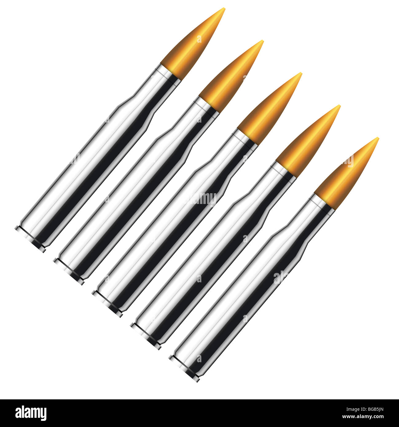 bullets. Pistol shells, from the chromeplated steel and bronze shells ...