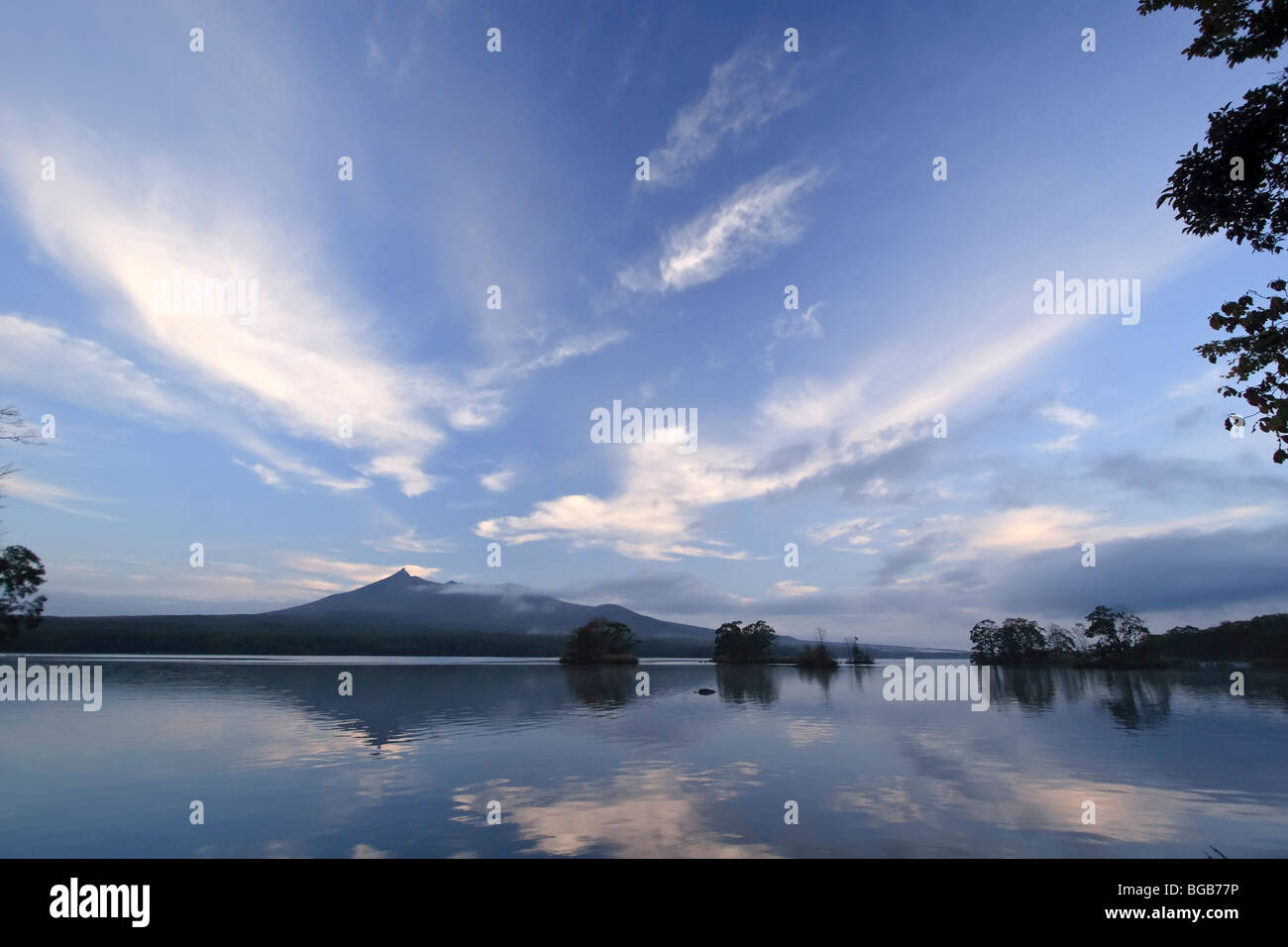 Japan, Hokkaido Island, Onuma Koen National Park, Onuma Koen Volcano ...
