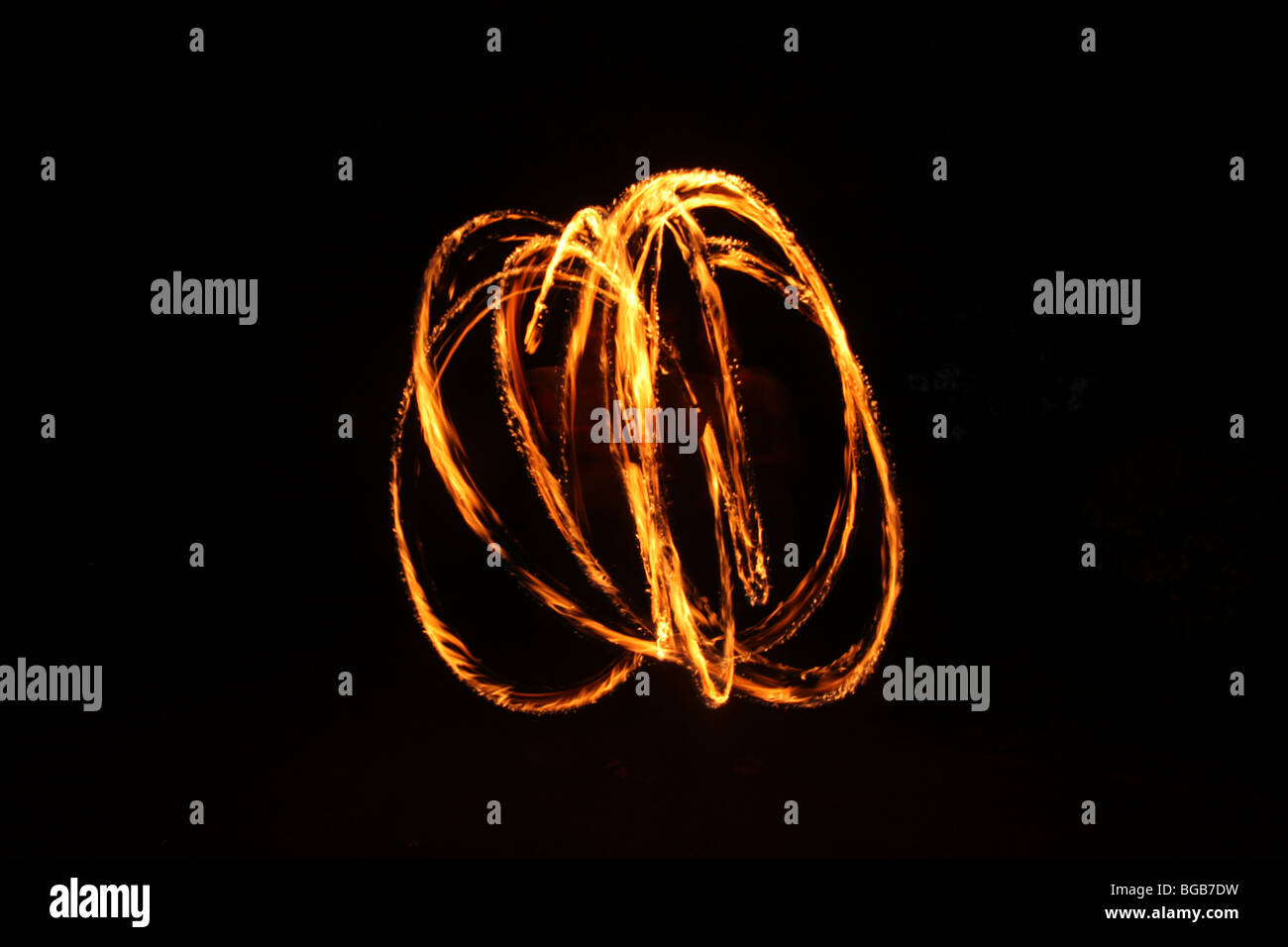 Dancing with poi hi-res stock photography and images - Alamy