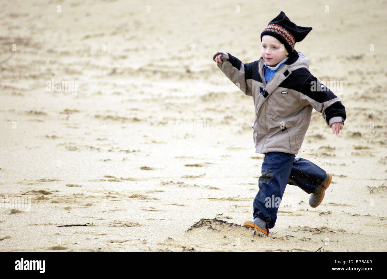 photograph of boy exercise healthy outdoor running active kids Stock ...