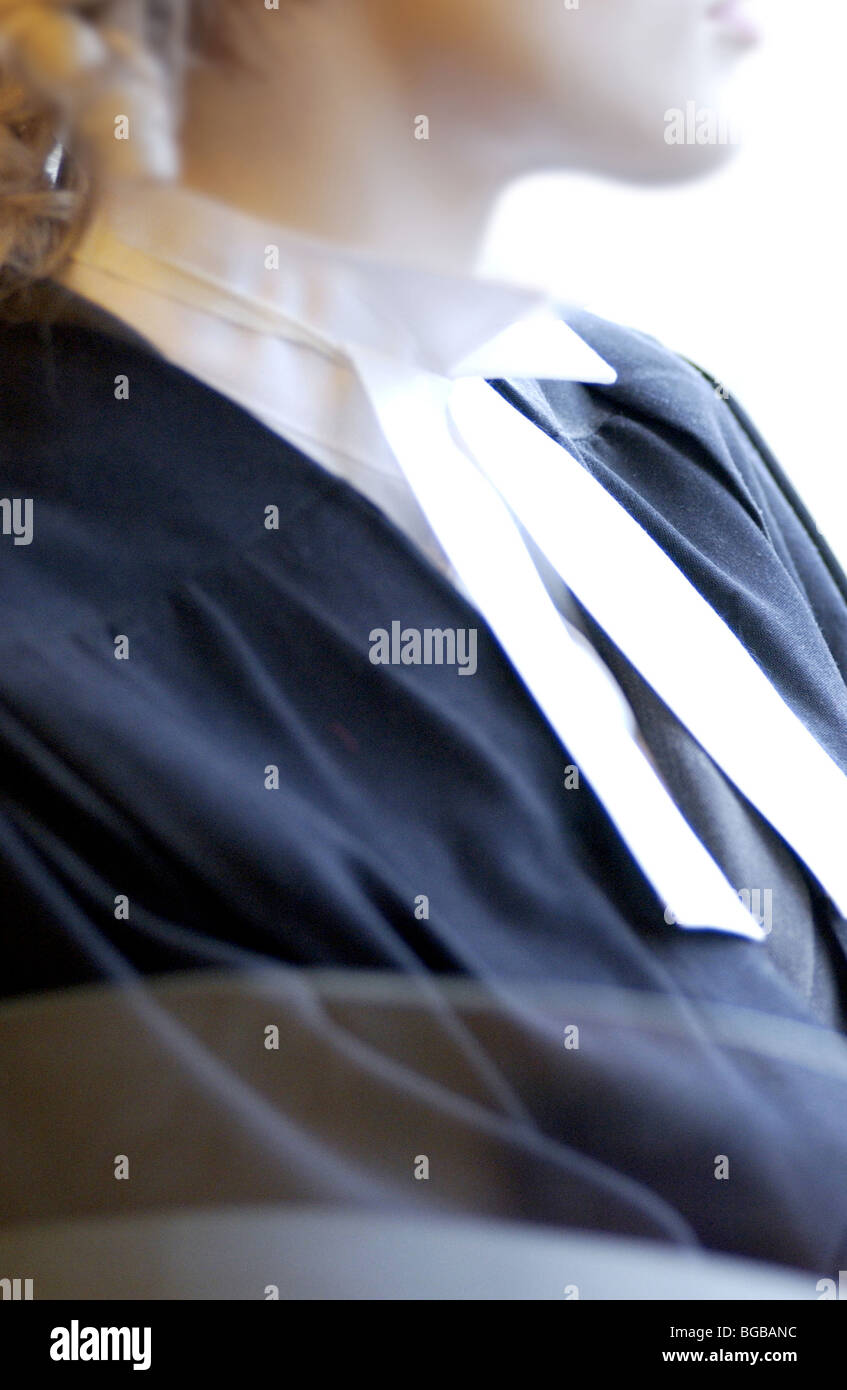 Wig barrister hi-res stock photography and images - Alamy