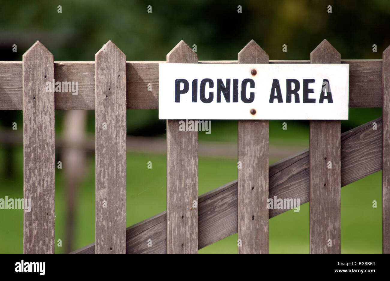 Picnic Sign High Resolution Stock Photography and Images - Alamy