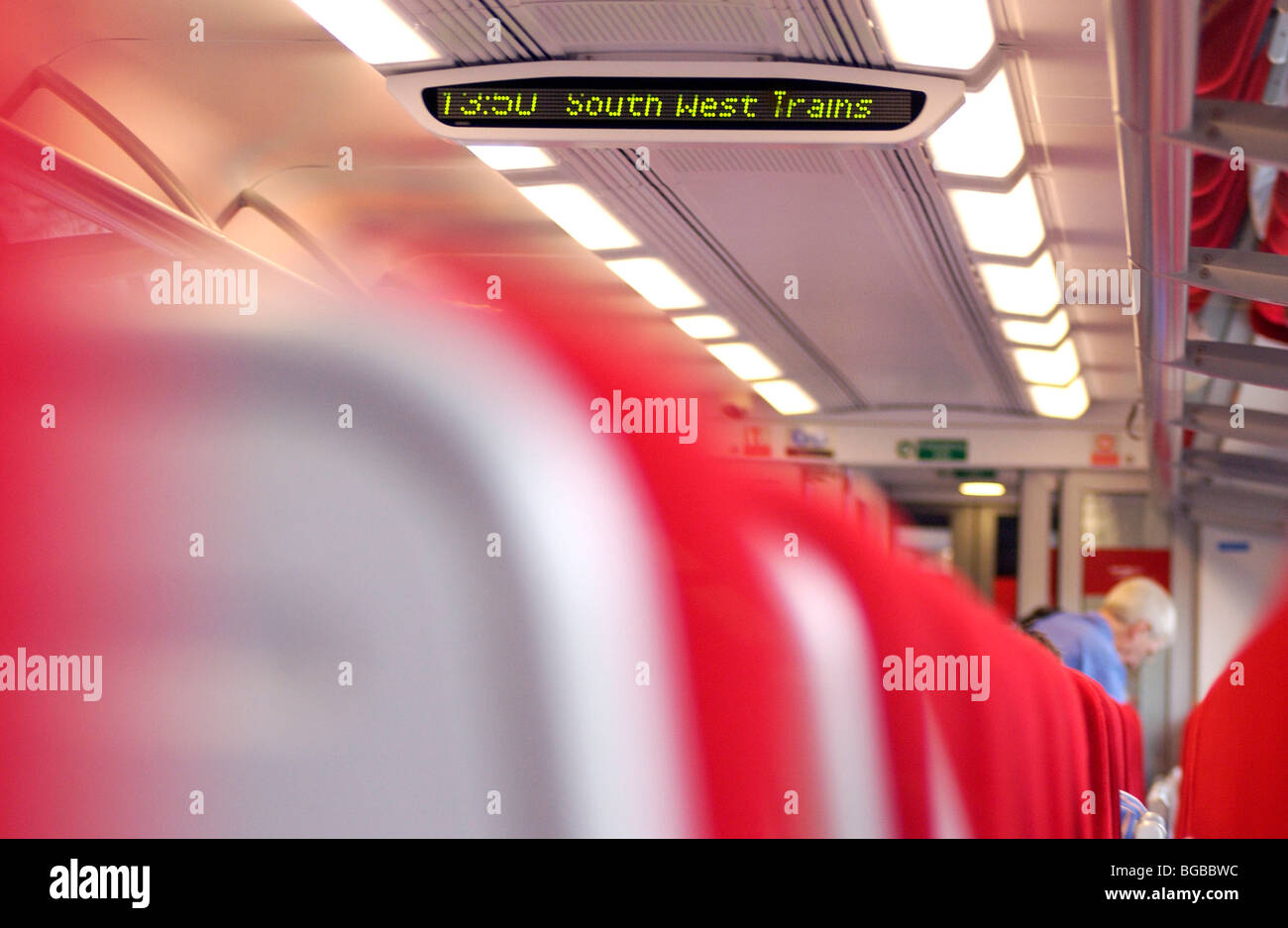 Interior southern rail train hi-res stock photography and images - Alamy
