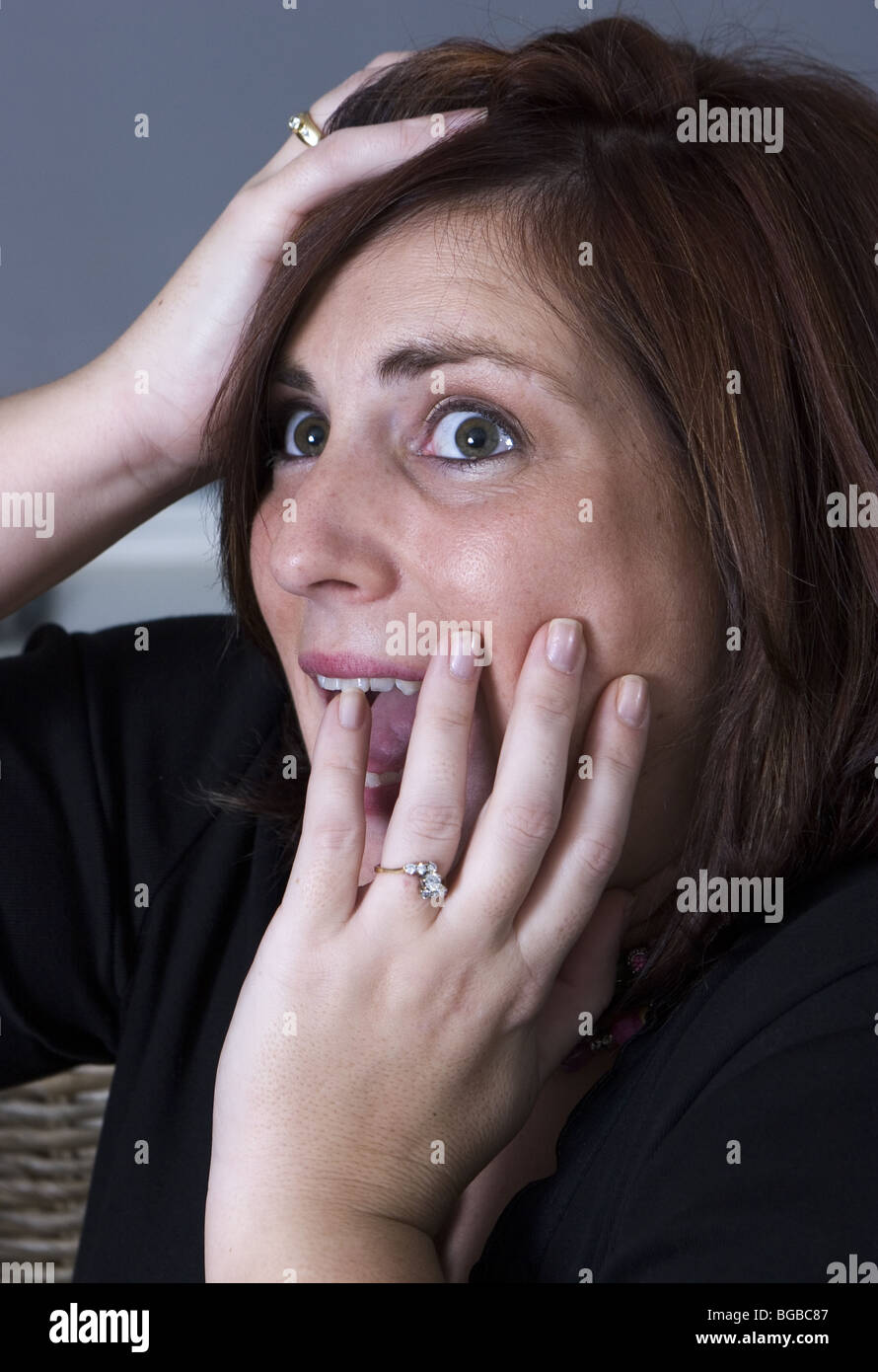 Fearing up hi-res stock photography and images - Alamy