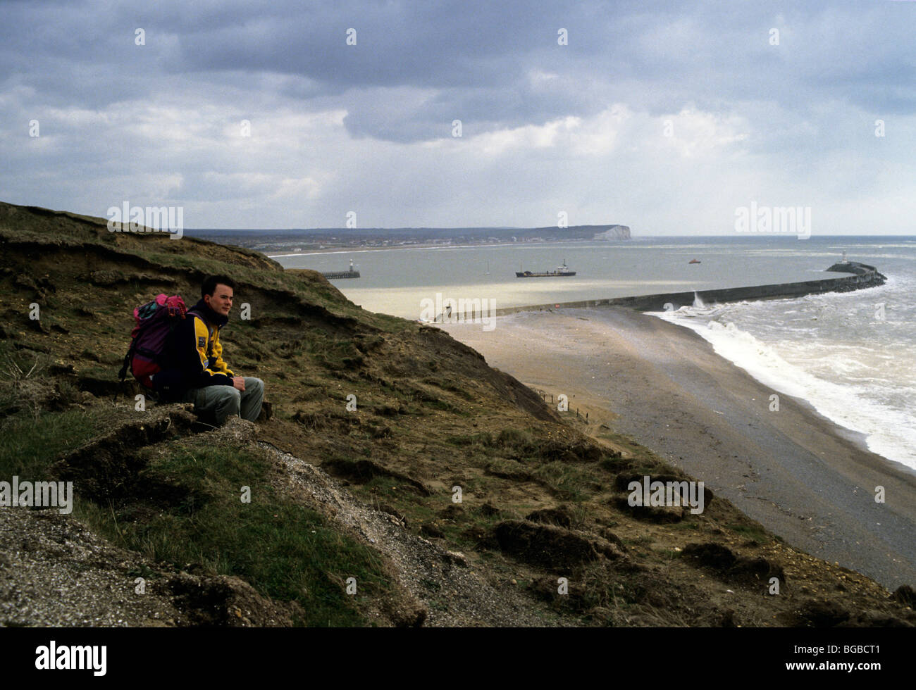 Cliff top path hi-res stock photography and images - Alamy