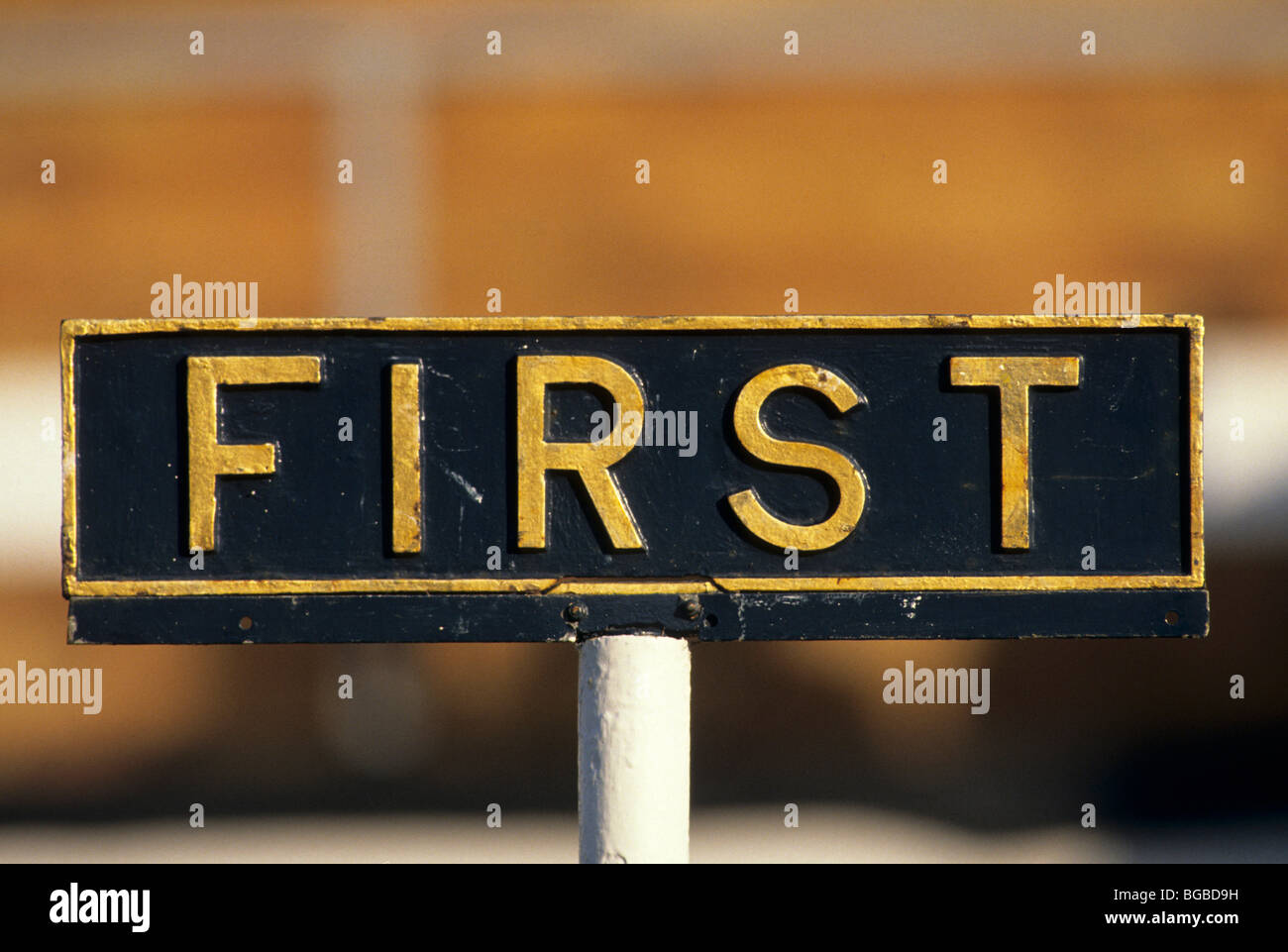 First place signpost Stock Photo - Alamy