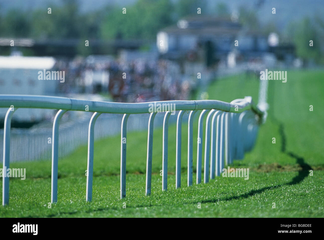 Racecourse fence hi-res stock photography and images - Alamy