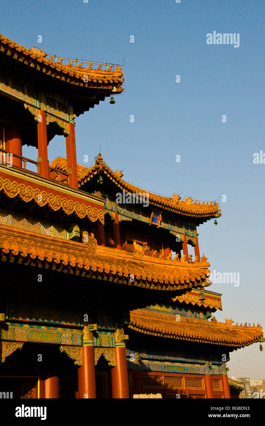 Yonghe Gong Lama temple in Beijing China Stock Photo - Alamy