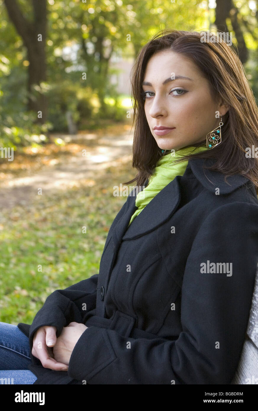 Serious young face hi-res stock photography and images - Alamy
