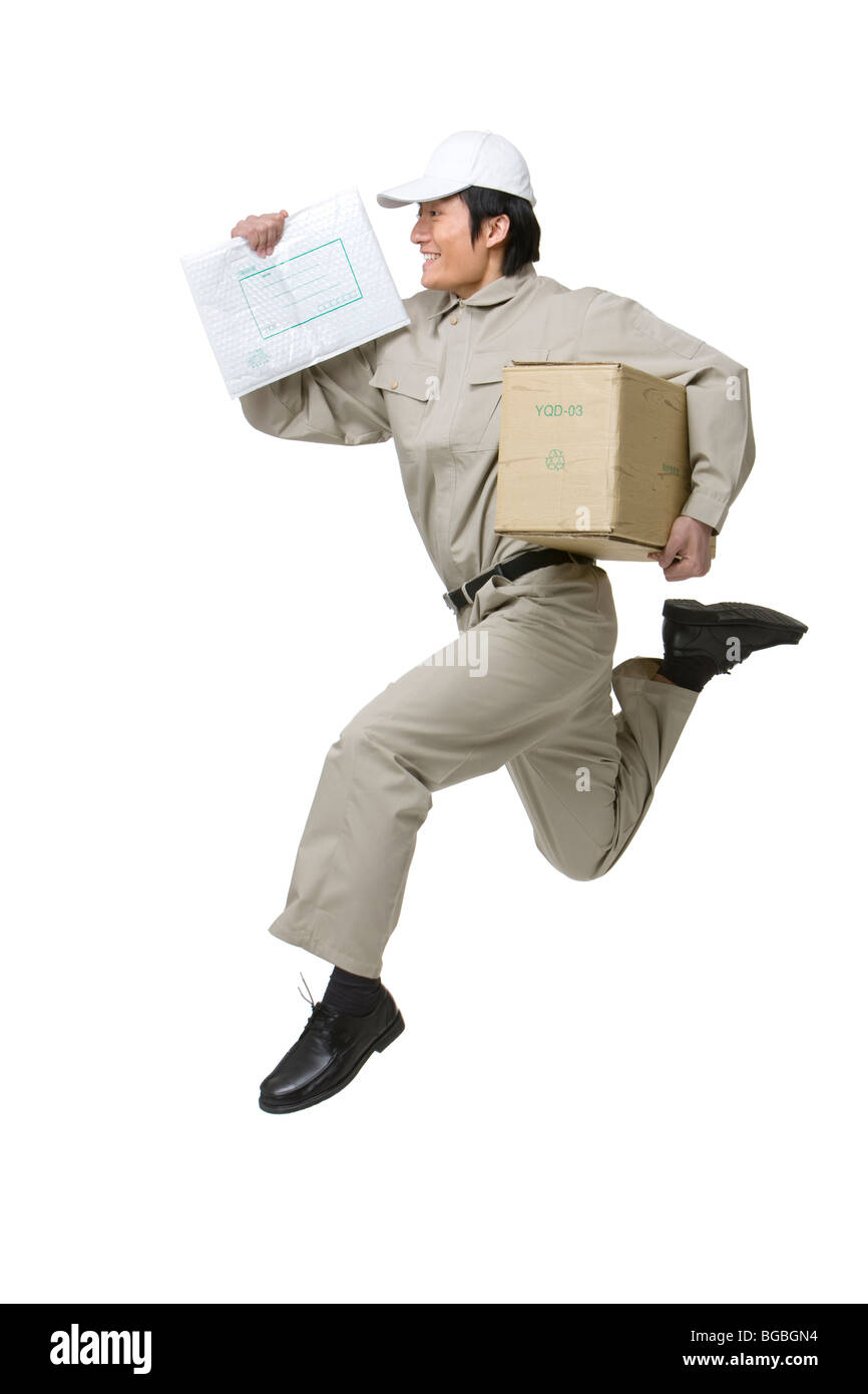 Air courier service Cut Out Stock Images & Pictures - Alamy