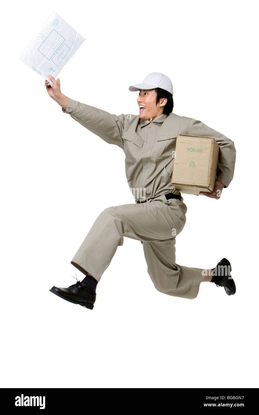 Air courier service Cut Out Stock Images & Pictures - Alamy