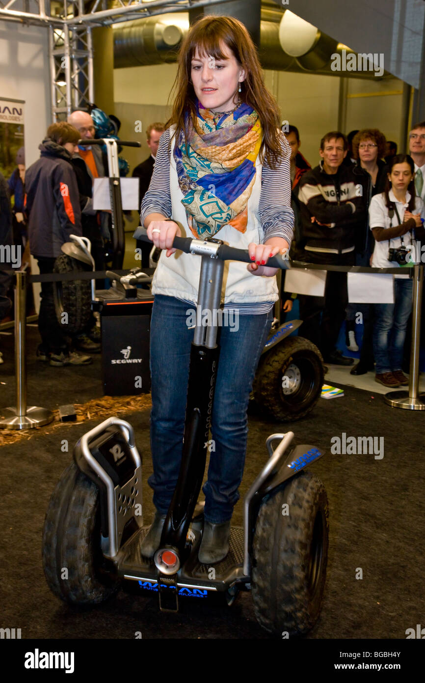 Two wheeled vehicle hi-res stock photography and images - Alamy