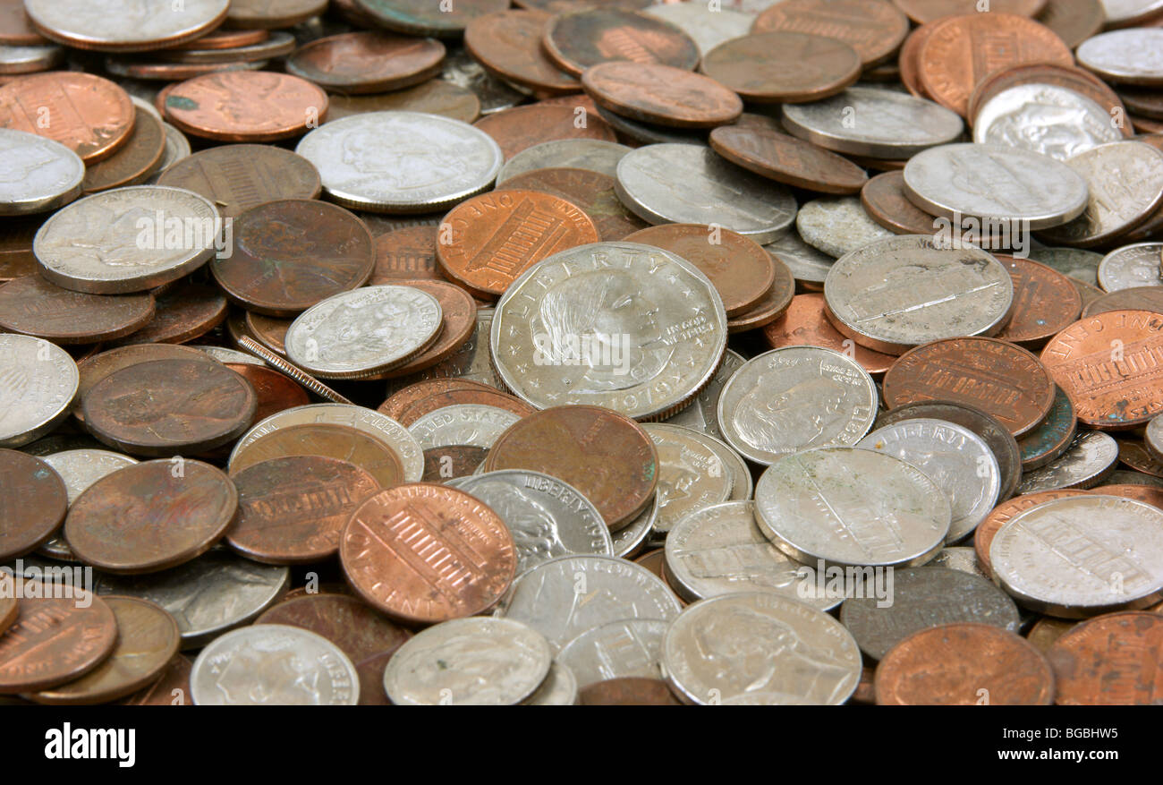 Tarnished coins hi-res stock photography and images - Alamy