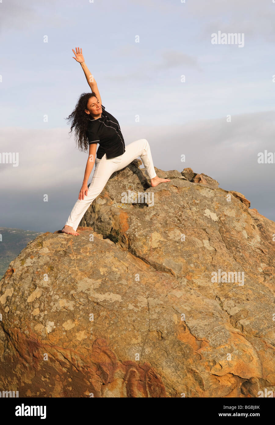 Stretched position hi-res stock photography and images - Alamy