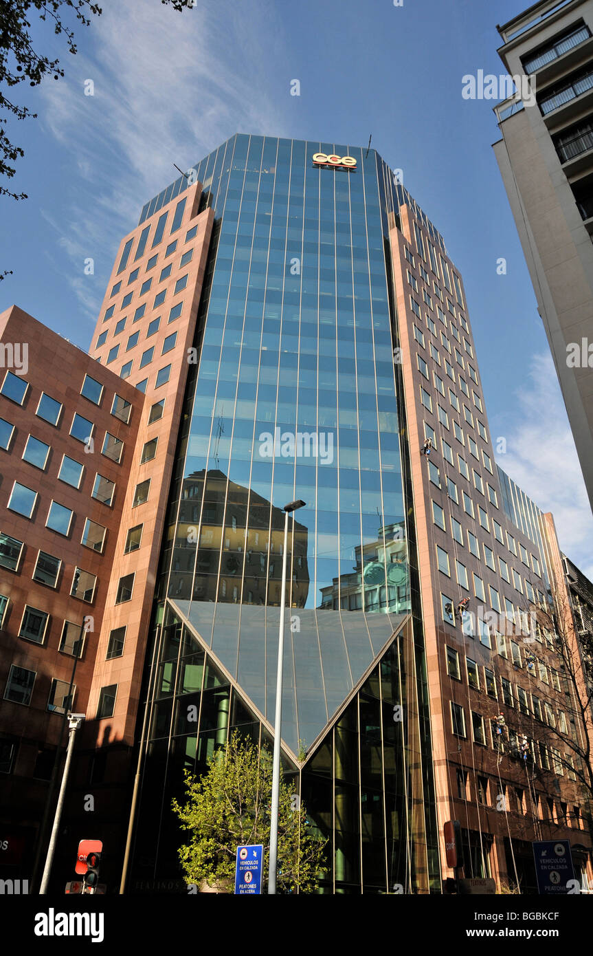 modern building, Santiago, Chile Stock Photo - Alamy