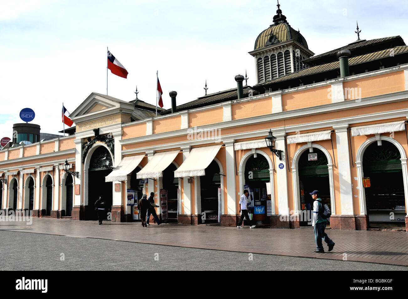 central market, Santiago, Chile Stock Photo - Alamy