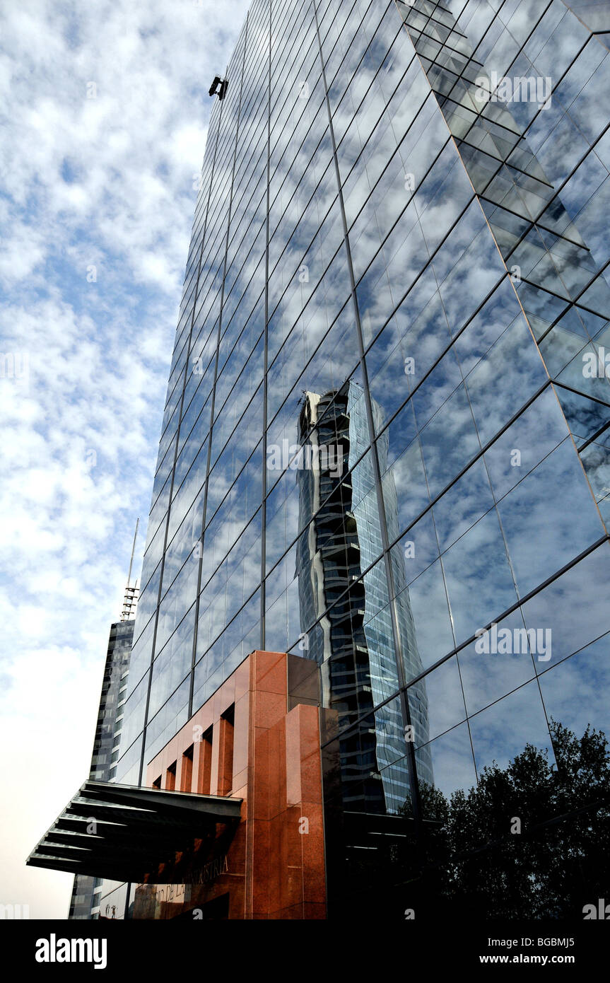 modern building, Edificio de la Industria, Santiago, Chile Stock Photo - Alamy