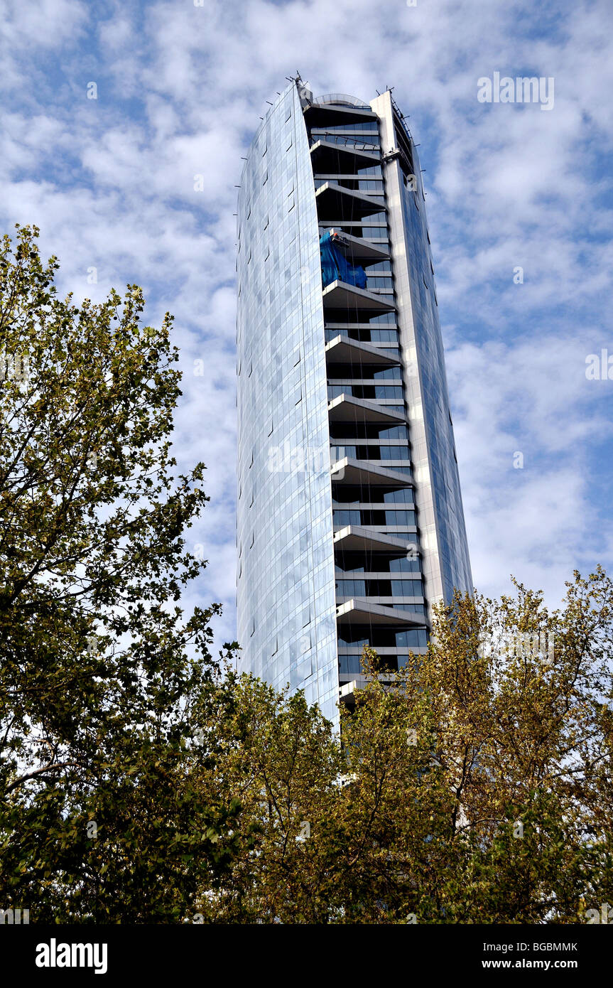 modern building, Santiago, Chile Stock Photo - Alamy