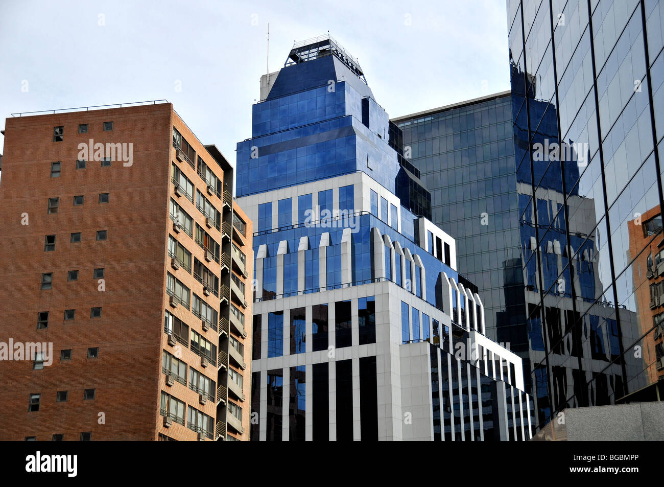 modern buildings, Santiago, Chile Stock Photo - Alamy
