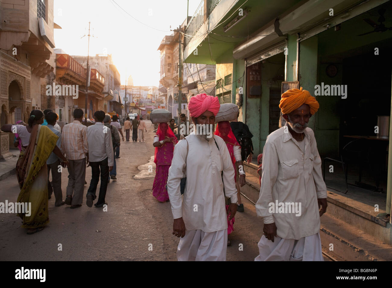 Indian rajasthani villager adult man hi-res stock photography and ...