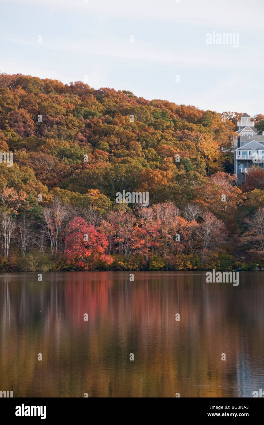 Autumn,Fall, Colors,Colour,Reflections,Scargo Lake, Scargo Hill ...