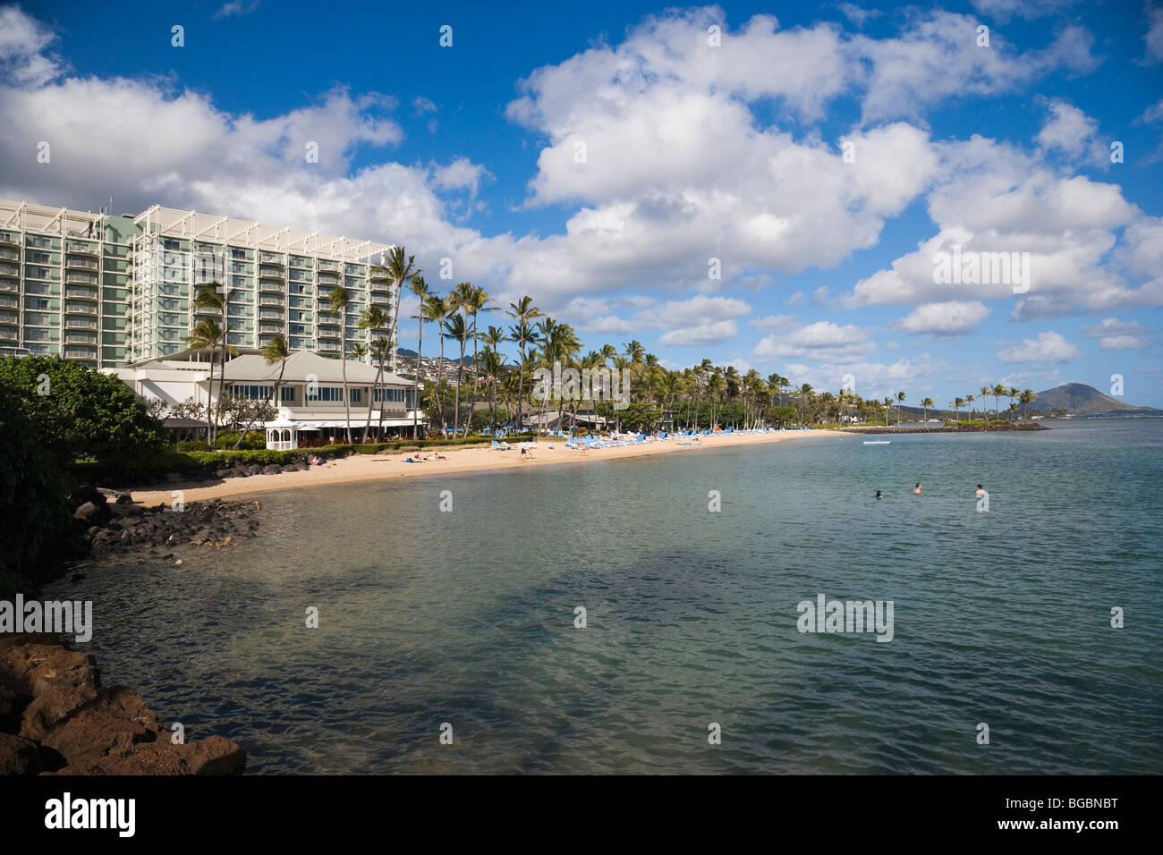 Kahala beach hi-res stock photography and images - Alamy