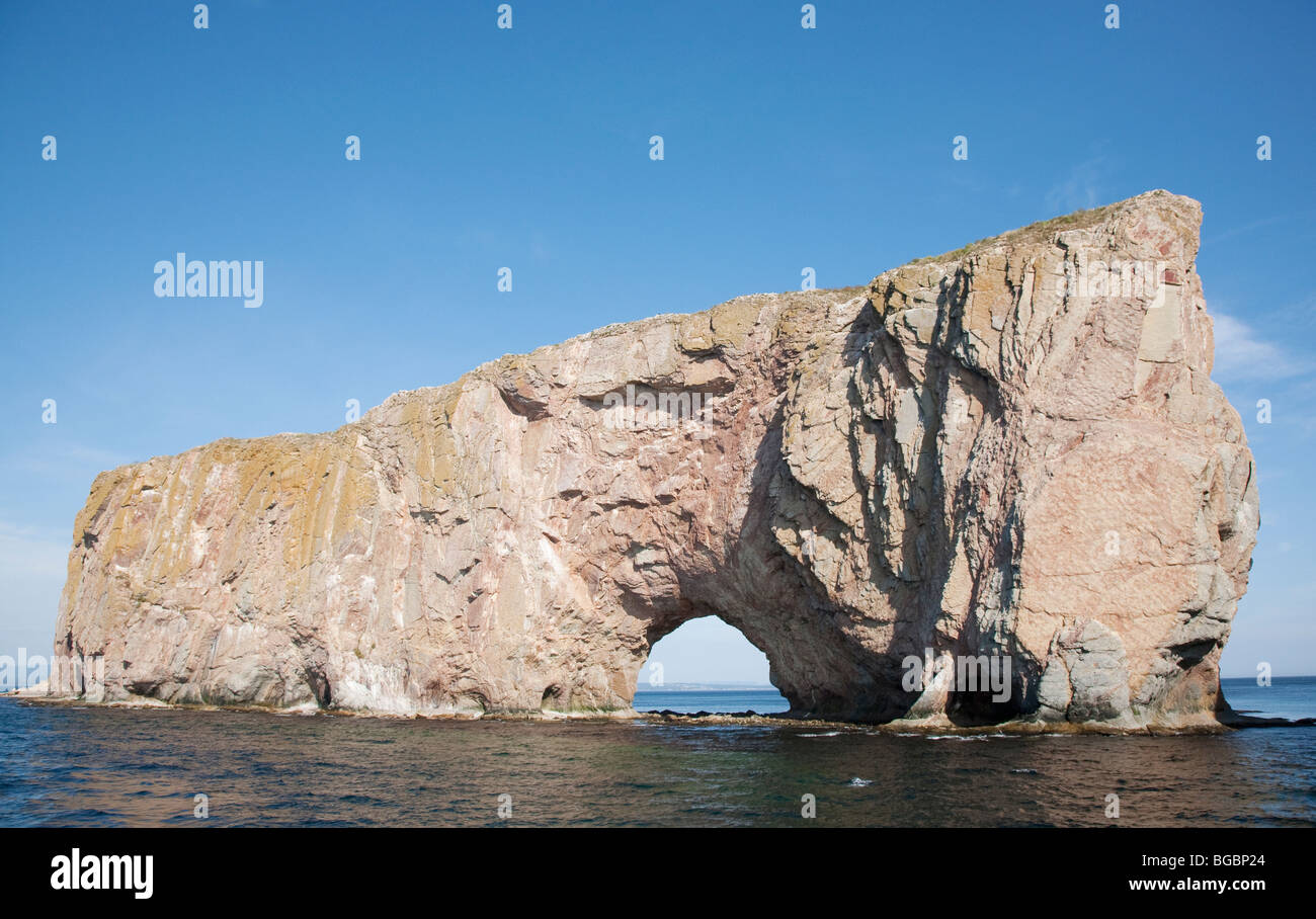 Rock of Perce Stock Photo - Alamy