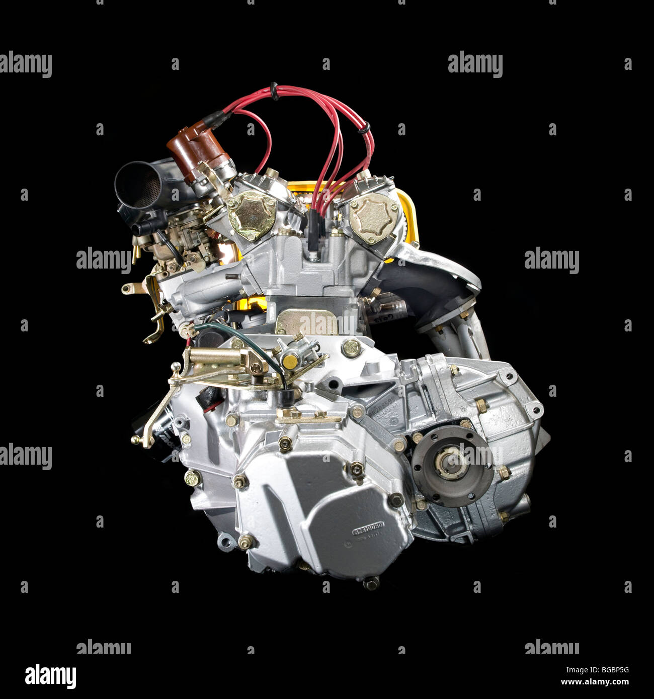 Lancia Monte Carlo Engine Cut Out Stock Photo - Alamy