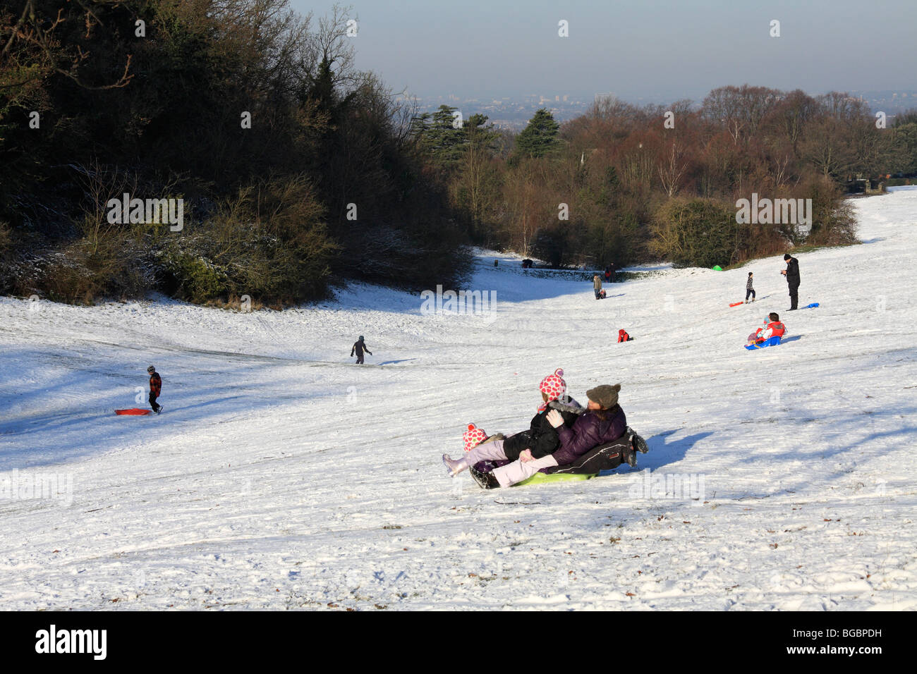 Dangerous sledging hi-res stock photography and images - Alamy