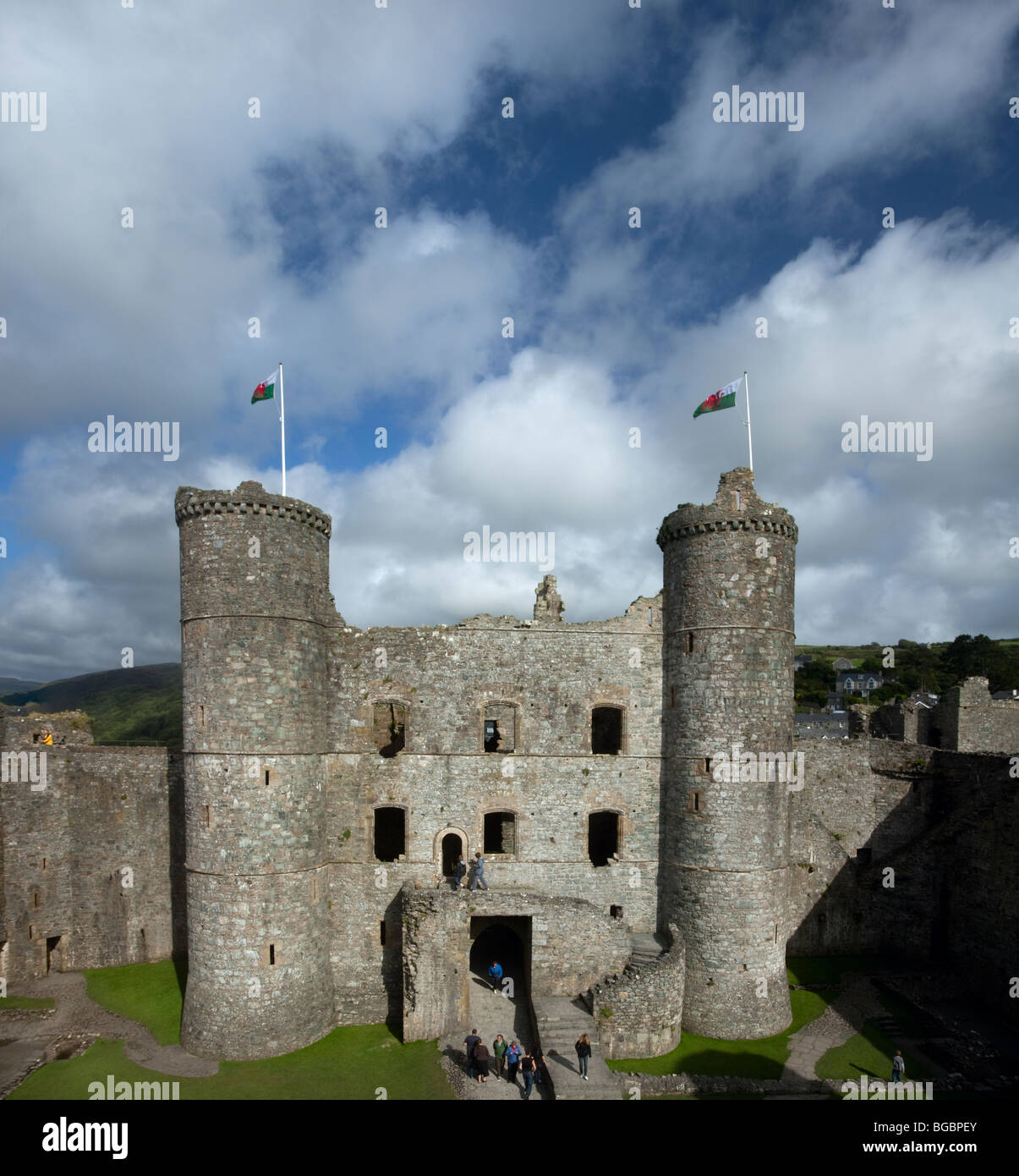Harlech wales hi-res stock photography and images - Alamy