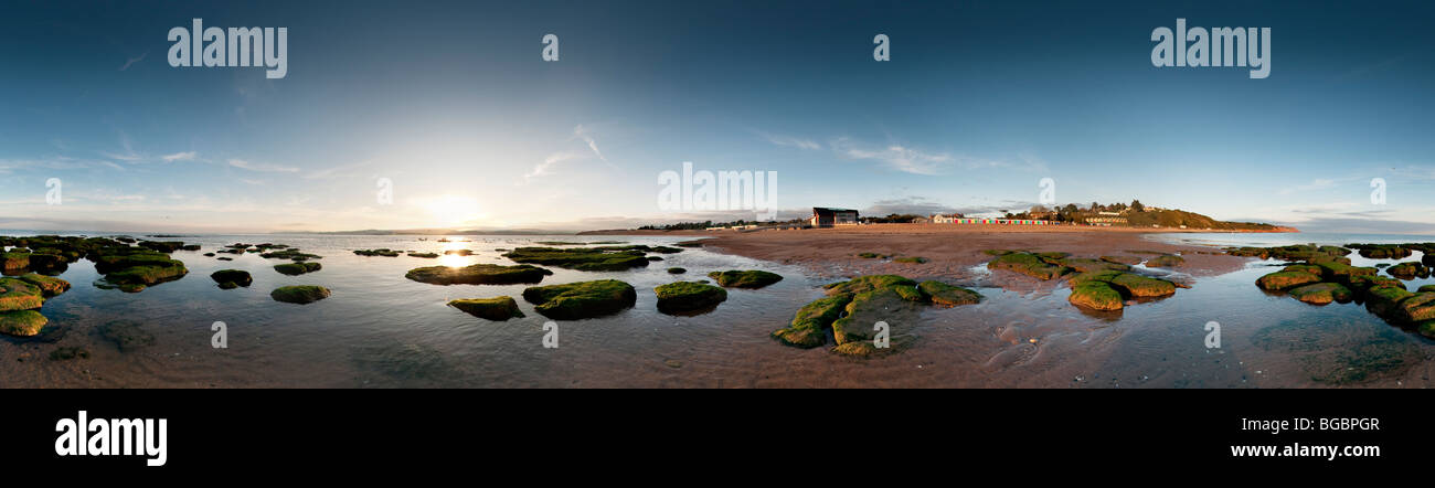 Maer Rocks, Exmouth Devon UK Stock Photo - Alamy