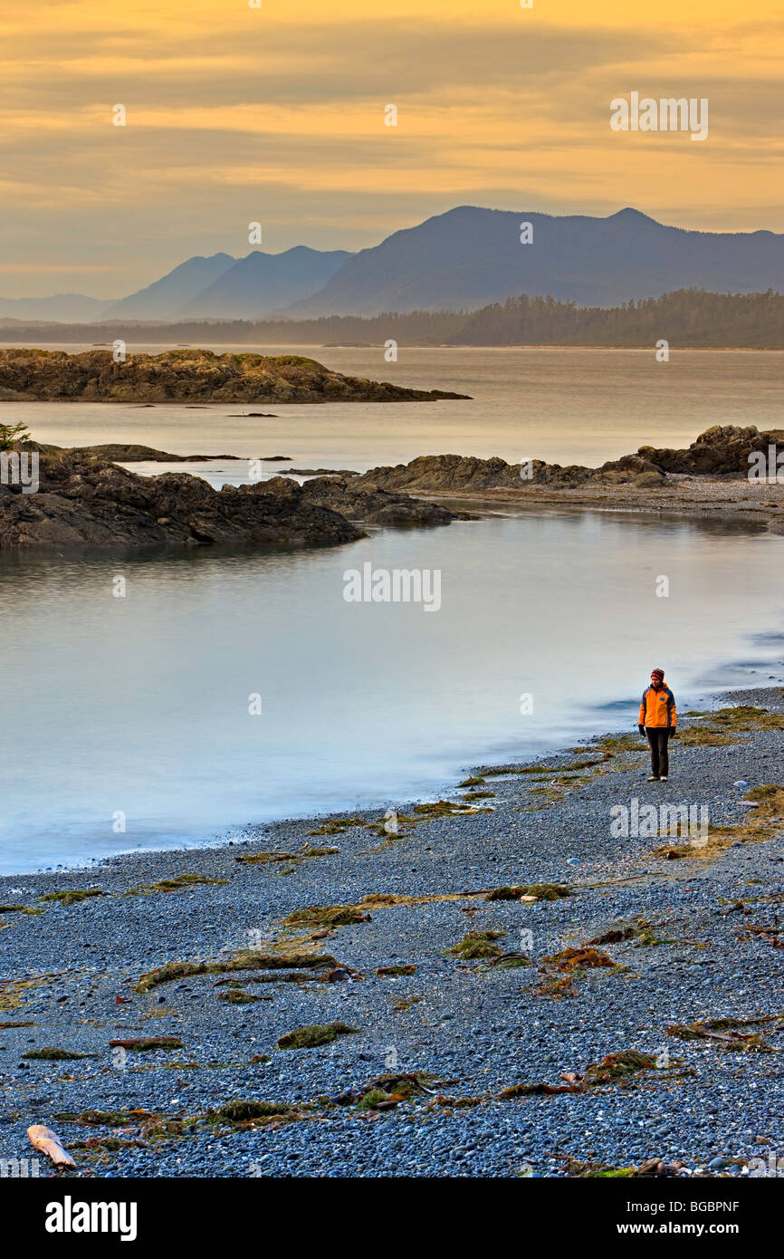 Woman pacific rim national park canada hi-res stock photography and ...